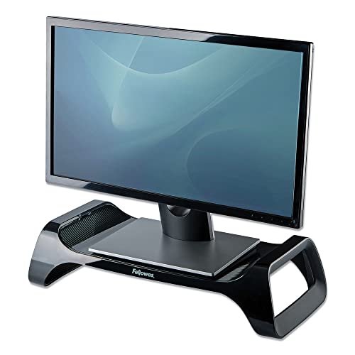 Fellowes 9472301 I-Spire Series Monitor Lift Riser, 20 X 8 7/8 X 4 7/8, Black