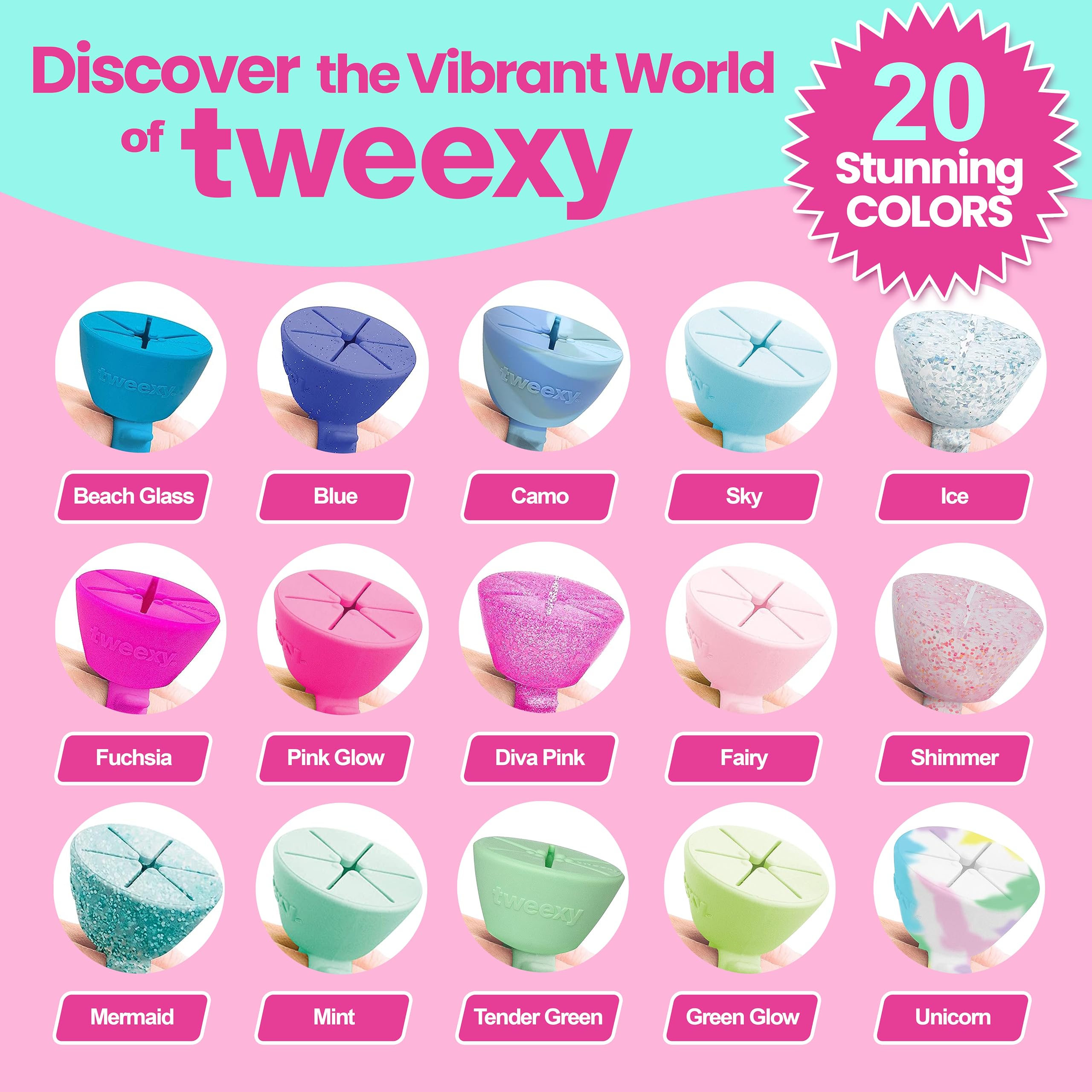tweexy Craft Vinyl Weeding Scrap Collector Ring for Heat Transfer Vinyl, HTV Crafting Adhesive Paper Sheets Holder (Mint)