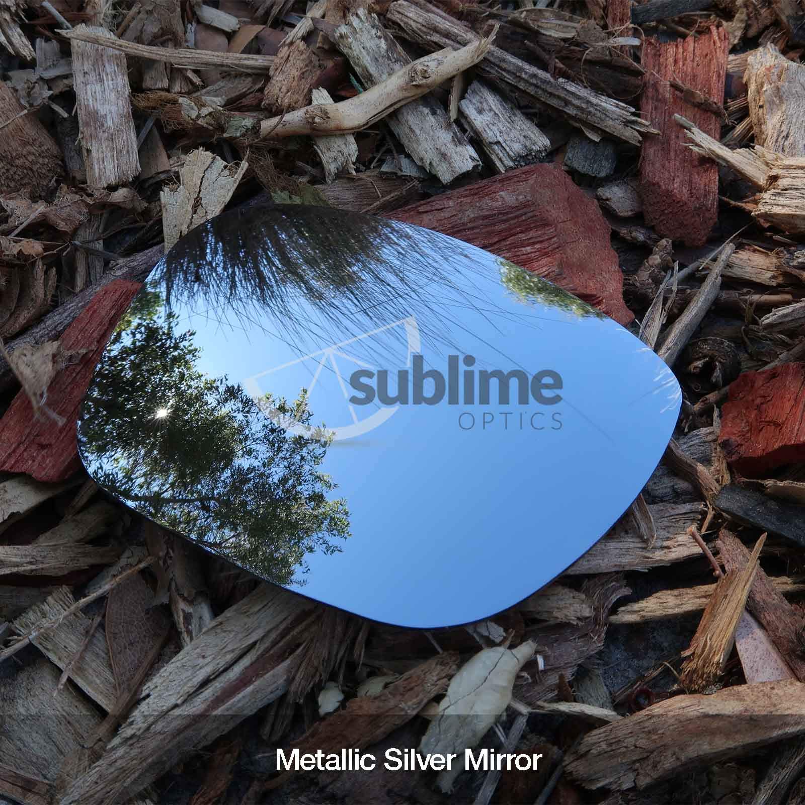 Sublime Optics Replacement Lenses for BOSE Tenor - Clear and 11 color choices (Metallic Silver Mirror)