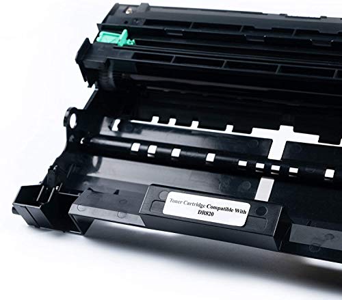 DIGITONER Compatible DR820 Toner Drum Unit – DR-820 High Yield Compatible Drum Unit Replacement for Brother Laser Printer TN880 TN850 TN820 [2 Pack]
