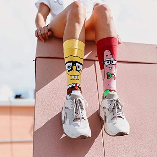 Cool Socks Retro TMNT Teenage Mutant Ninja Turtles, Novelty Crew Socks for Men