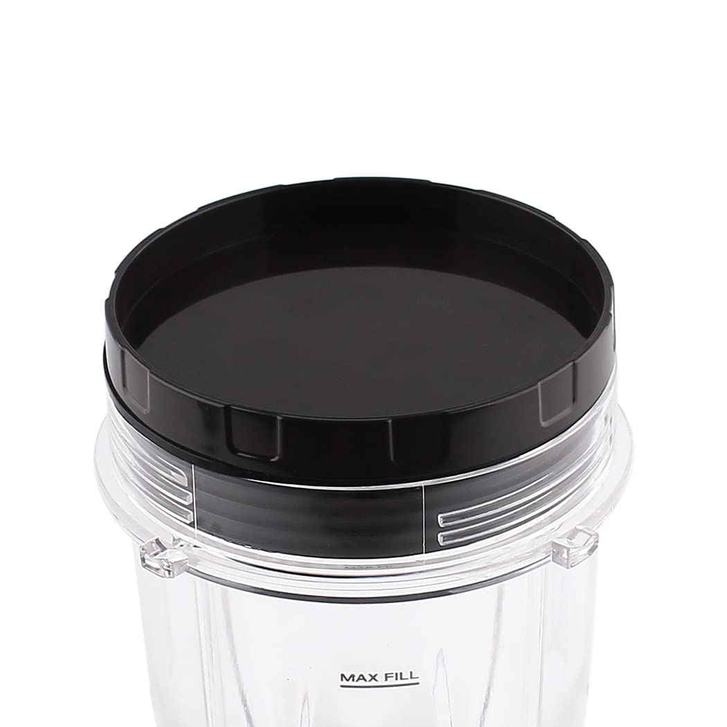 Joyparts Replacement Parts 3.35" Lids,Compatible with Ninja Blender 12oz 18oz 24oz 32oz cups( 2pcs stay fresh lids)