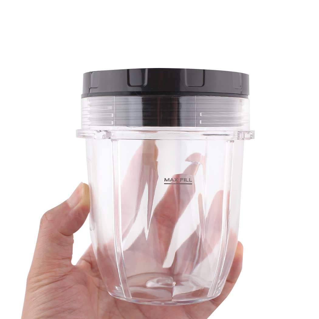 Joyparts Replacement Parts 3.35" Lids,Compatible with Ninja Blender 12oz 18oz 24oz 32oz cups( 2pcs stay fresh lids)
