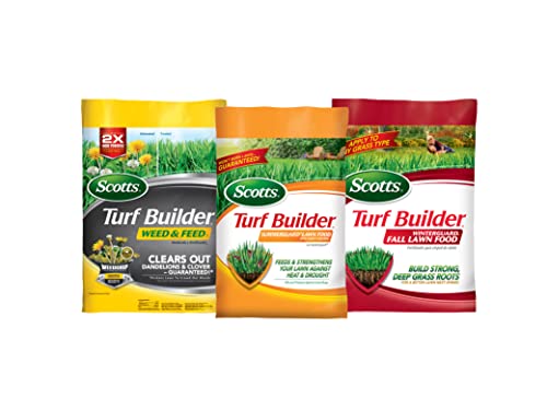Scotts Lawn Care Plan for Large Yards (Northern), 3-Part