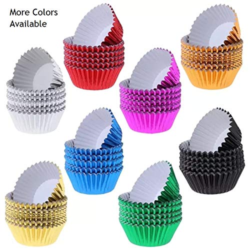 Bakell Metallic Orange Cupcake Liners (25pc, 100pc, 500pc, 2000pc, 5000pc, 10000pc)