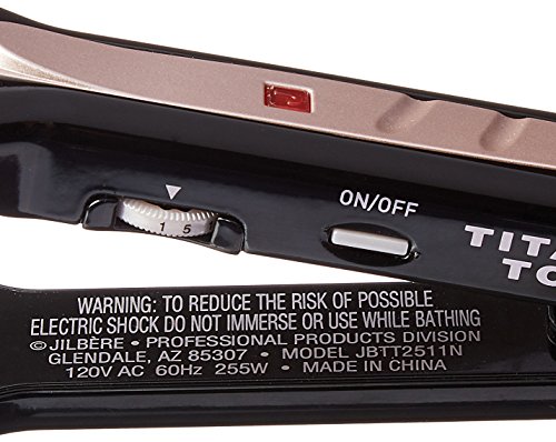 Conair Pro Titanium Tools Ceramic Turbocharged Straightening Iron, 1 1/2 Inch