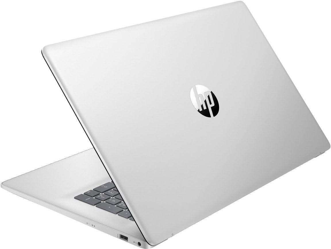 HP 2023 17.3" HD+ Premium Business Laptop, AMD 4-Core Ryzen 3 7320U Upto 4.1GHz, 8GB RAM, 512GB PCIe SSD, AMD Radeon Graphics, Windows 11 Pro + HDMI Cable, Silver