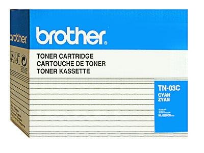 Toner Cartridge for BROTHER Color Laser Printer HL2600CN, Cyan (BRTTN03C) Category: Laser Toner and Developer