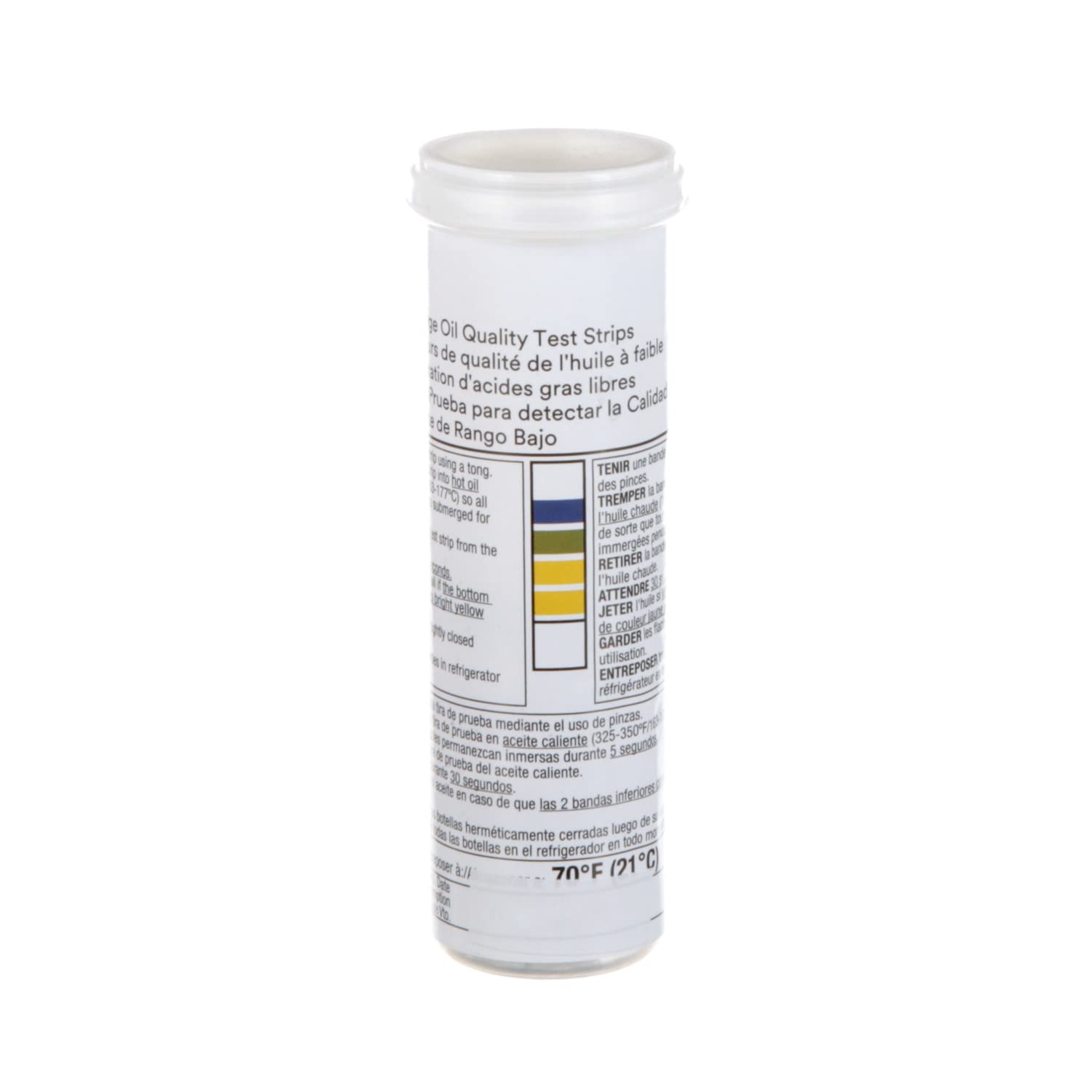 3M Low Range Oil Quality Test Strips 1005, 4 Bottles of 40 Strips