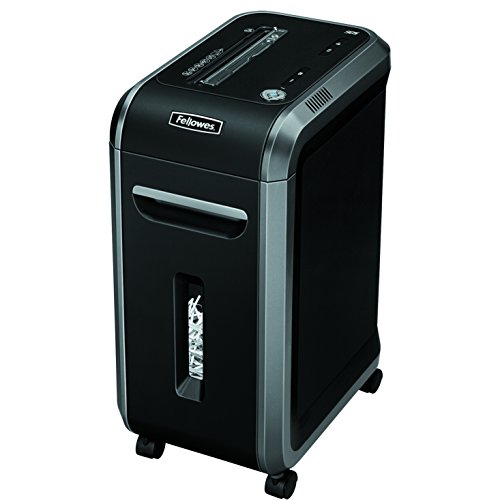 Fellowes 4690001 Powershred 90S 18-Sheet Strip-Cut Shredder, 25.2" x 11.4" x 17.3"