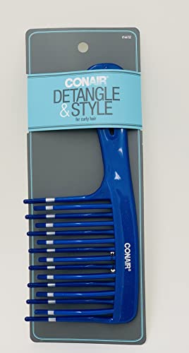 Conair Styling Essentials Style & Detangle Comb 1 ea (Pack of 3)