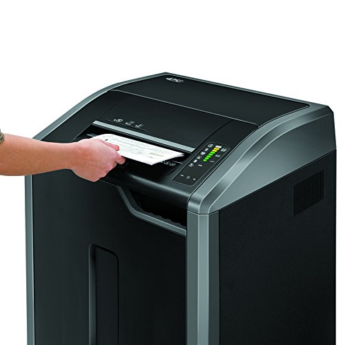 Fellowes Powershred 485i 100% Jam Proof Commercial Grade 38-Sheet Strip-Cut Paper Shredder, TAA Compliant (38480)