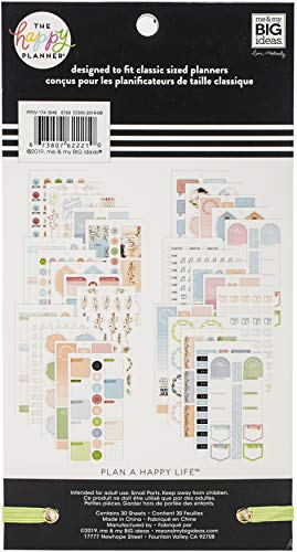 ME & MY BIG IDEAS HAPPY PLANNER STCKRS, Faith Be Still, 689/Pkg