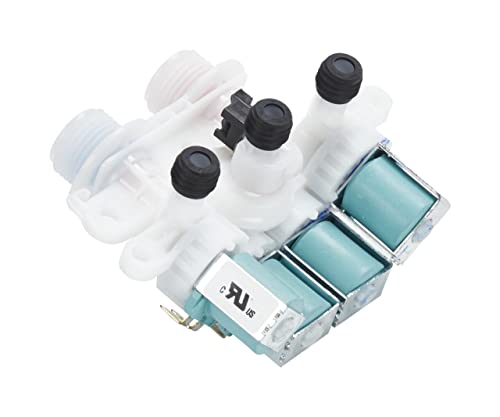 Whirlpool W11165546 Water Inlet Valve, Chrome