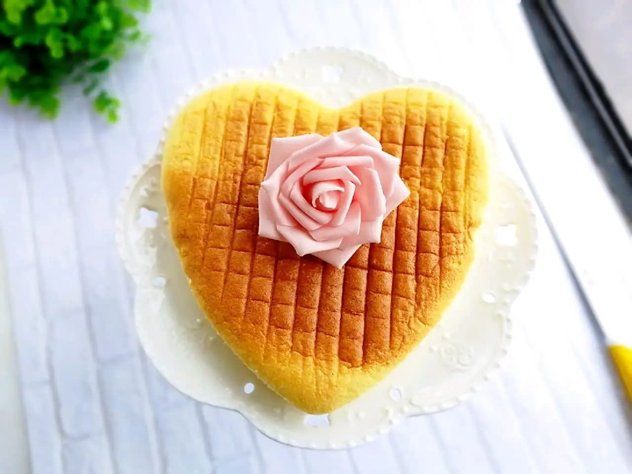 kefyixc Heart Shaped Cake Pan - 6x3 Inch Aluminum Cake Tin for Weddings, Parties, and Family Occasions Make cake pans for 1-2 servings, heart-shaped small cake pan