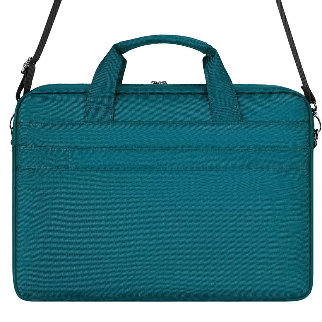 DOMISO 17.3 inch Laptop Bag Business Briefcase Water-resistant Notebook Messenger Shoulder Bag for 17.3" Macbook Pro 17/Dell/MSI GS73VR Stealth Pro/Lenovo IdeaPad/HP Envy,Turquoise