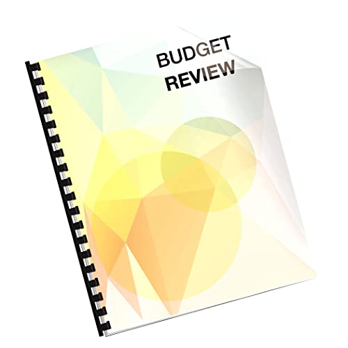 Fellowes Futura Premium Heavyweight Presentation Covers, Letter, Frosted, 25 Pack (5224301)