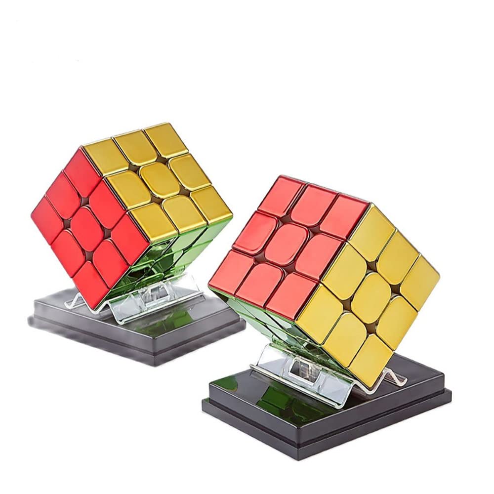 BroMoCube Cyclone Boys Mirror Reflective 3x3 Speed Cube Sticerless 3x3x3 Shiny Cube Puzzles Gift for Kids Adults