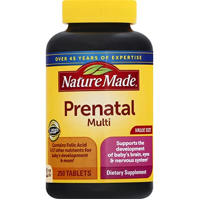 Nature Made. Prenatal Multi, + DHA 200mg 150 Tabs