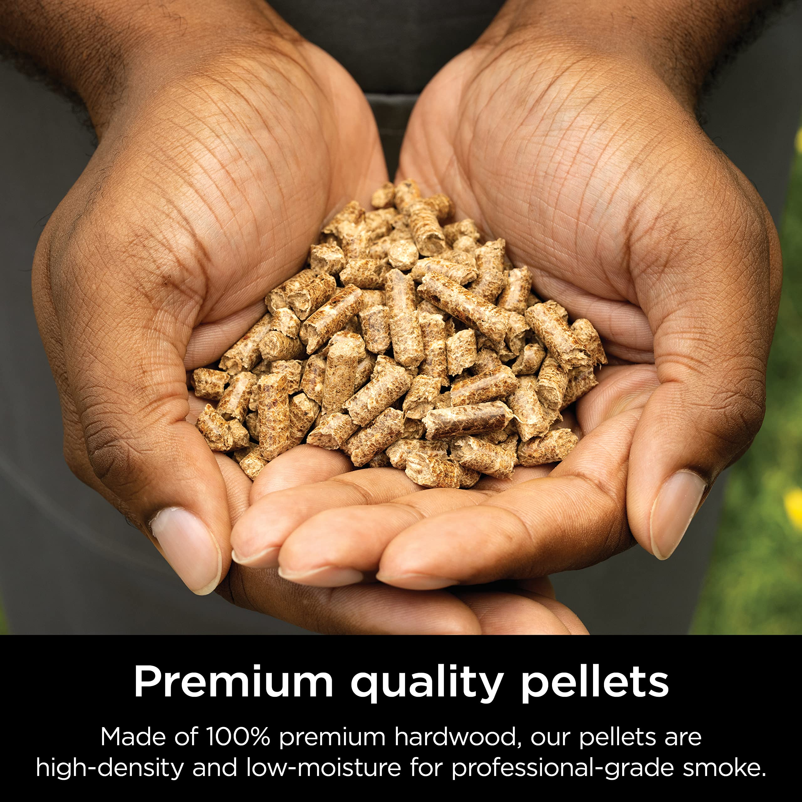Ninja XSKOP2R Woodfire Pellets, Robust Blend 2-lb Bag, Up to 20 Cooking Sessions, 100% Real Wood Pellets, Only Compatible with Ninja Woodfire Grills & Ovens, Robust Blend