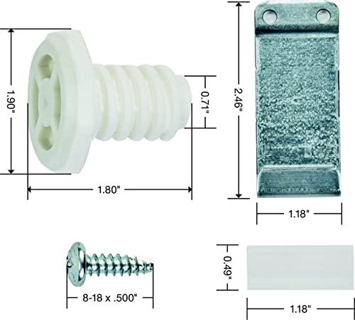 Whirlpool W10869845 Stack Kit for Standard & Long Vent Dryer