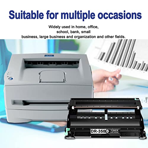 (1 Pack, Black) DR350 Compatible Drum Unit (Not Include Toner) Replacement for Brother IntelliFax 2820 2910 2920 2850 MFC-7220 7225 7820 7420 7820N HL-2040 2040N 2070N Printer Sold by GALLIUINK