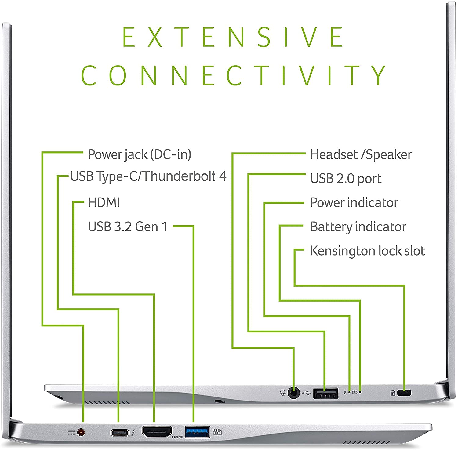acer 2021 Swift 3 Laptop 14'' FHD 1920 x 1080 LED-Backlit AMD Ryzen 7 5700U 8-Core 8GB LPDDR4 512GB SSD Wi-Fi 6 Windows 11 Pro Bluetooth 5.2 Backlit Keyboard 720p HD Camera, Fingerprint, SF314