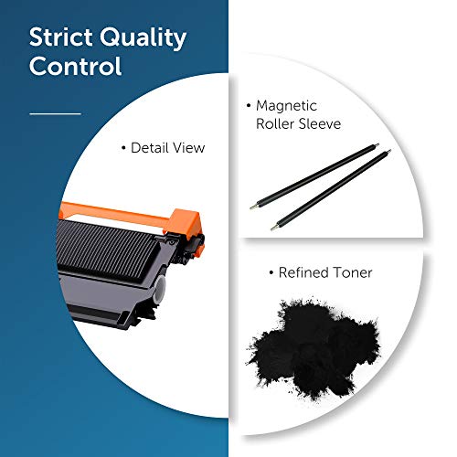 JOJOME Compatible Toner Cartridge Replacement for Brother TN450 TN-450 TN420 for HL-2270DW HL-2280DW HL-2230 HL-2240 MFC-7360N MFC-7860DW DCP-7065DN Intellifax 2840 (Black, High Yield, 4-Pack)