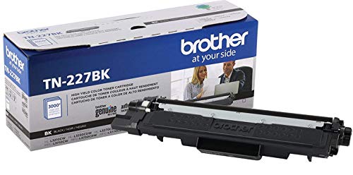 Brother TN227 4 High Yield Color Toner Set (BK/C/M/Y) (1) TN227BK, (1) TN227C, (1) TN227M, (1) TN227Y