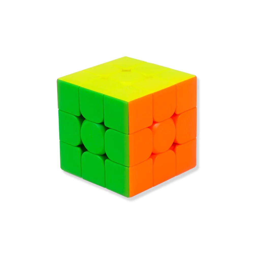 Goliath NEXcube 3x3 Classic - Stickerless Speed Cube - Super Smooth Technology Unlocks Super Speed to Break Records! - Multicolor