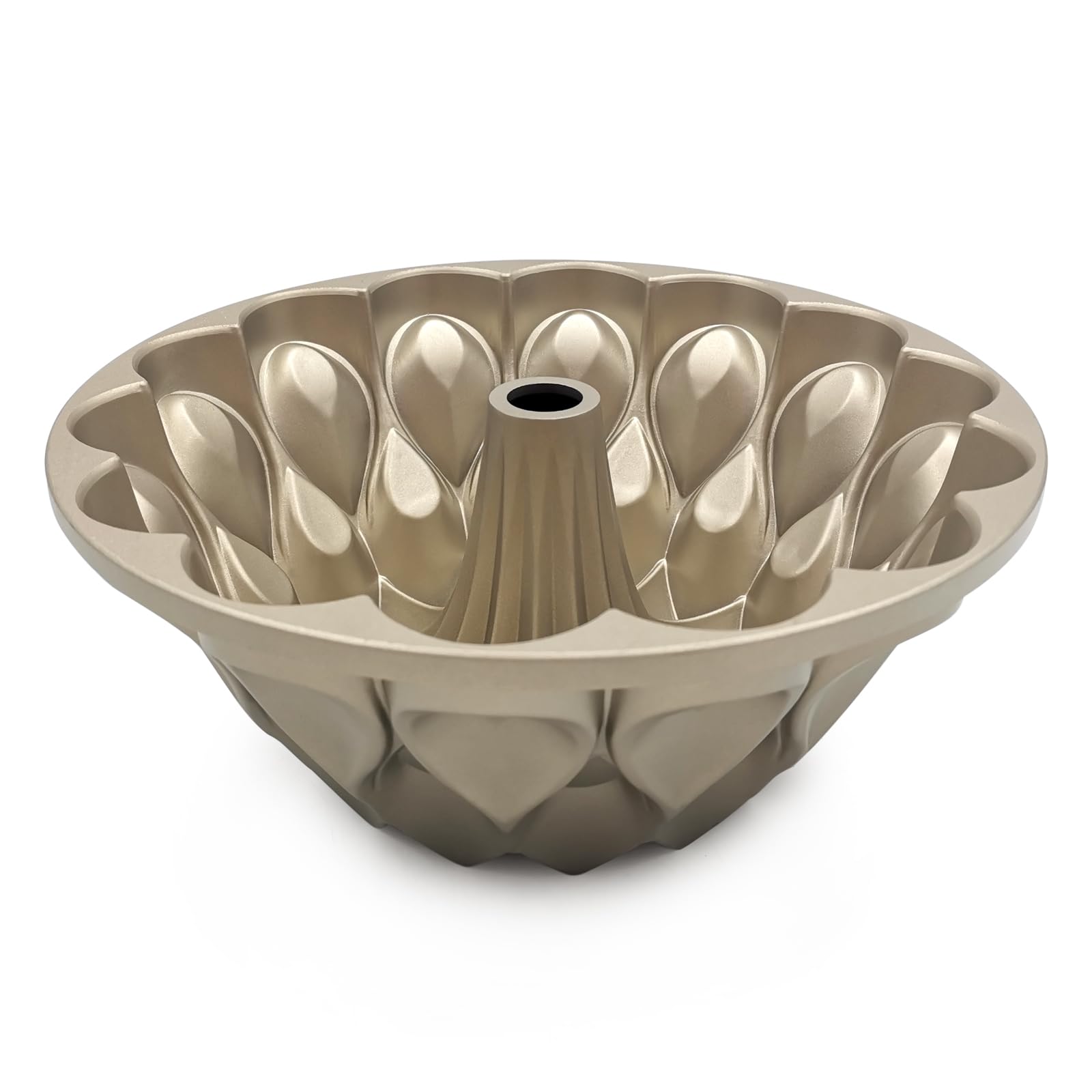 WBJKZJD Charlotte Cake Mold Aluminium Kitchen Accessories Decoration Round Christmas Wedding Family 3D Charlotte Cake Pan (Crown shape)