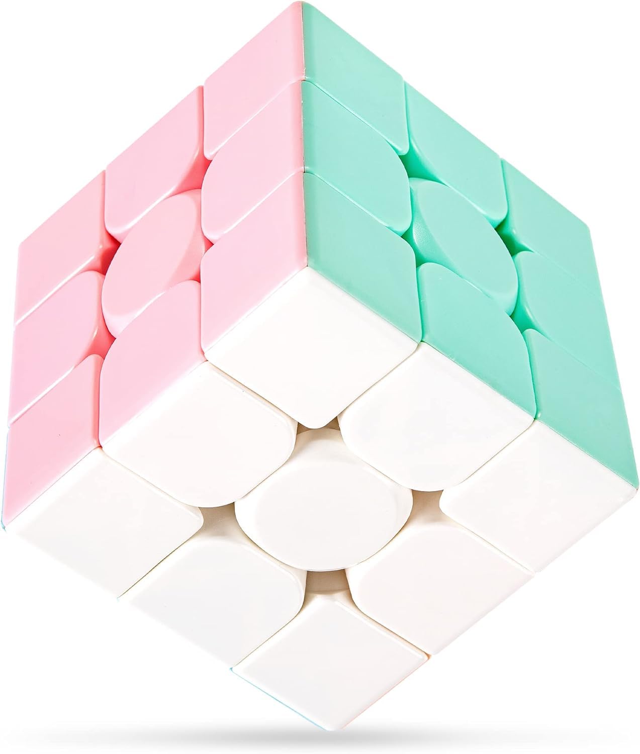 FOOZZILLA Speed Cube 3x3 for Kids and Adults – Productivity Cube with 6 Bright Colors – Fun and Entertaining – Develops Skills, Dexterity – Stimulates and Challenges Mind