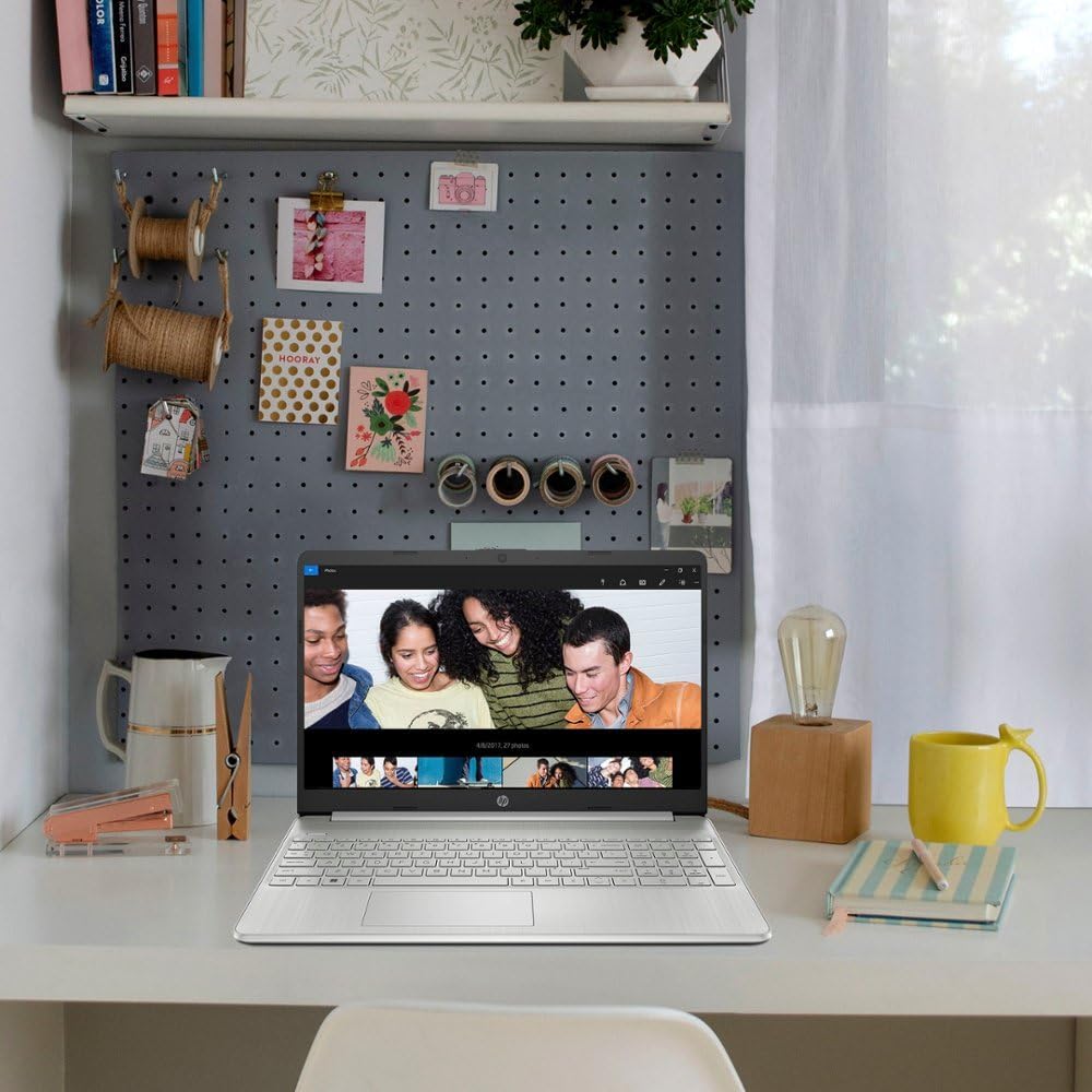 HP 15 Laptop for Business & Student, 15.6" HD Micro-Edge Display, AMD 4-Core Ryzen 3 5300U up to 3.8GHz, 16GB RAM, 1TB PCIe SSD, 720p Webcam, KeyPad, USB-C, HDMI, Wi-Fi, Fast Charge, Win 11 Pro