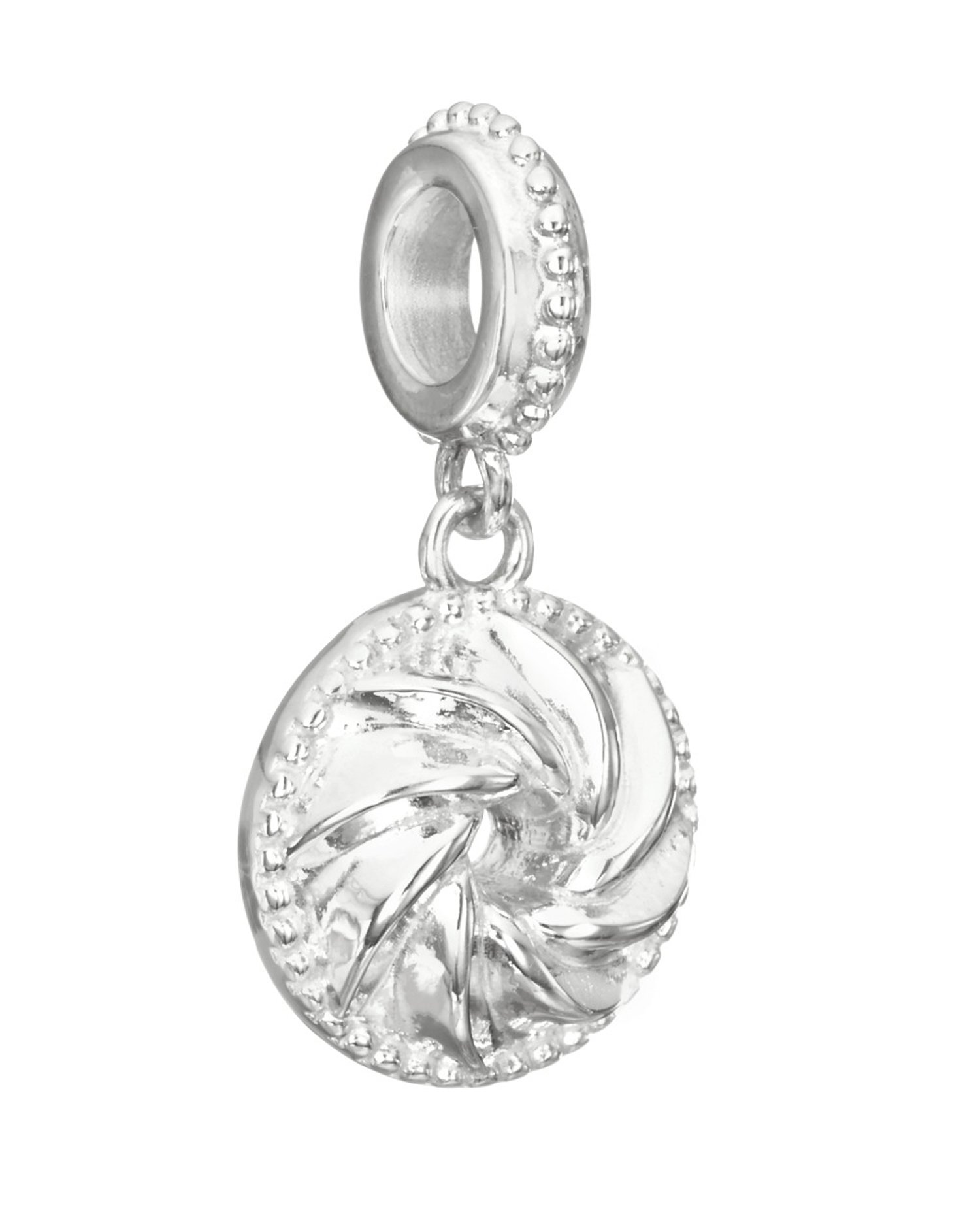 Authentic Chamilia Sterling Silver Charm "Patty Cakes Bundt Pan Charm" 2010-3248