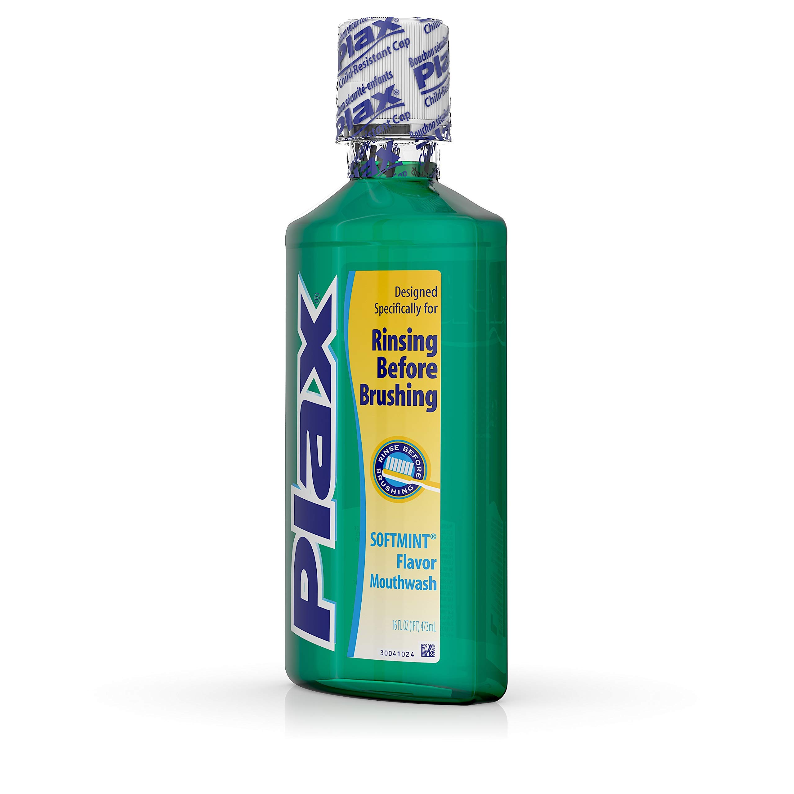 Plax Advanced Formula Plaque Lossening Rinse, Soft Mint, 16 Fl. Oz
