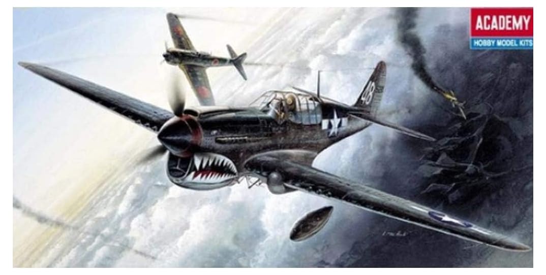 Academy 1668 1:72 P-40m/n Warhawk P40 Kit