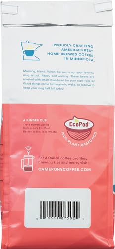 Cameron's Coffee Roasted Ground Coffee Bag, Flavored, Toasted Southern Pecan, 12 Ounce
