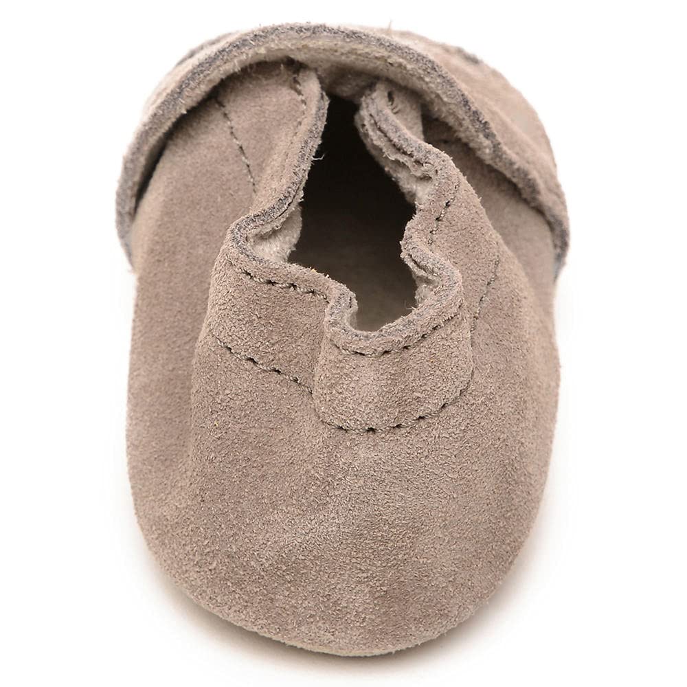 Minnetonka Star Infant Bootie Kids Infant-Toddler Slipper 3 M US Infant Grey