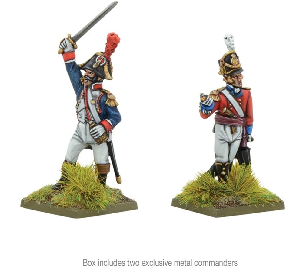 Black Powder Waterloo Second Edition Starter Set 19th Century Military Wargaming Plastic Model Kit