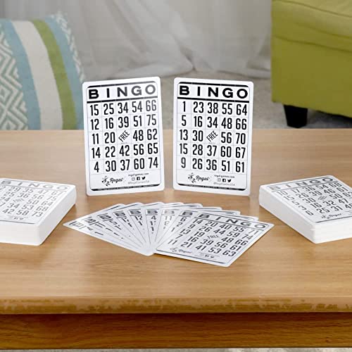 Regal Games - Classic Bingo Cards - 200 Count - 6.125β x 4.17β Cardstock - White