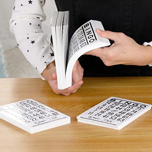 Regal Games - Classic Bingo Cards - 50 Count - 6.125” x 4.17” Cardstock - White