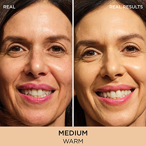 IT Cosmetics CC+ Cream, Medium (W) - Color Correcting Cream, Full-Coverage Foundation, Hydrating Serum & SPF 50+ Sunscreen - Natural Finish - 1.08 fl oz
