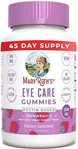 Adult Multivitamin Multimineral Gummies & Eye Care Gummy Vitamins Bundle by MaryRuth's | Vitamin C, Vitamin D and E | B Vitamins | Biotin | Zinc | Supplements for Eye Health, Vegan, Non-GMO