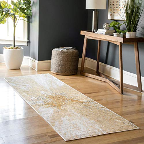 nuLOOM Cyn Abstract Accent Rug, 2' x 3', Gold