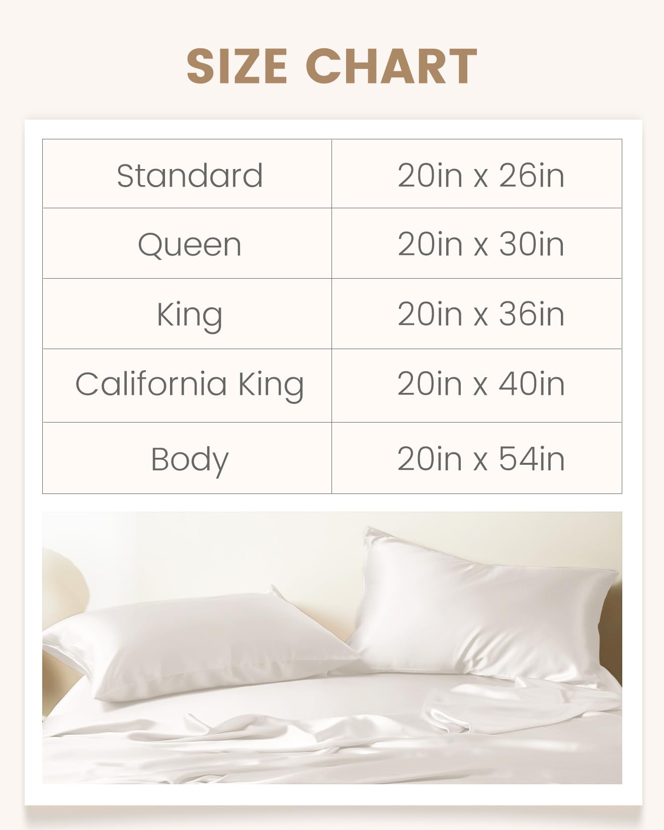 THXSILK 100% Silk Pillowcase for Hair and Skin, Both Sides Grade 6A+ Mulberry Silk Pillow Case with Hidden Zipper, Soft Smooth White Pillowcase(1pc, Queen Size 20"x30")