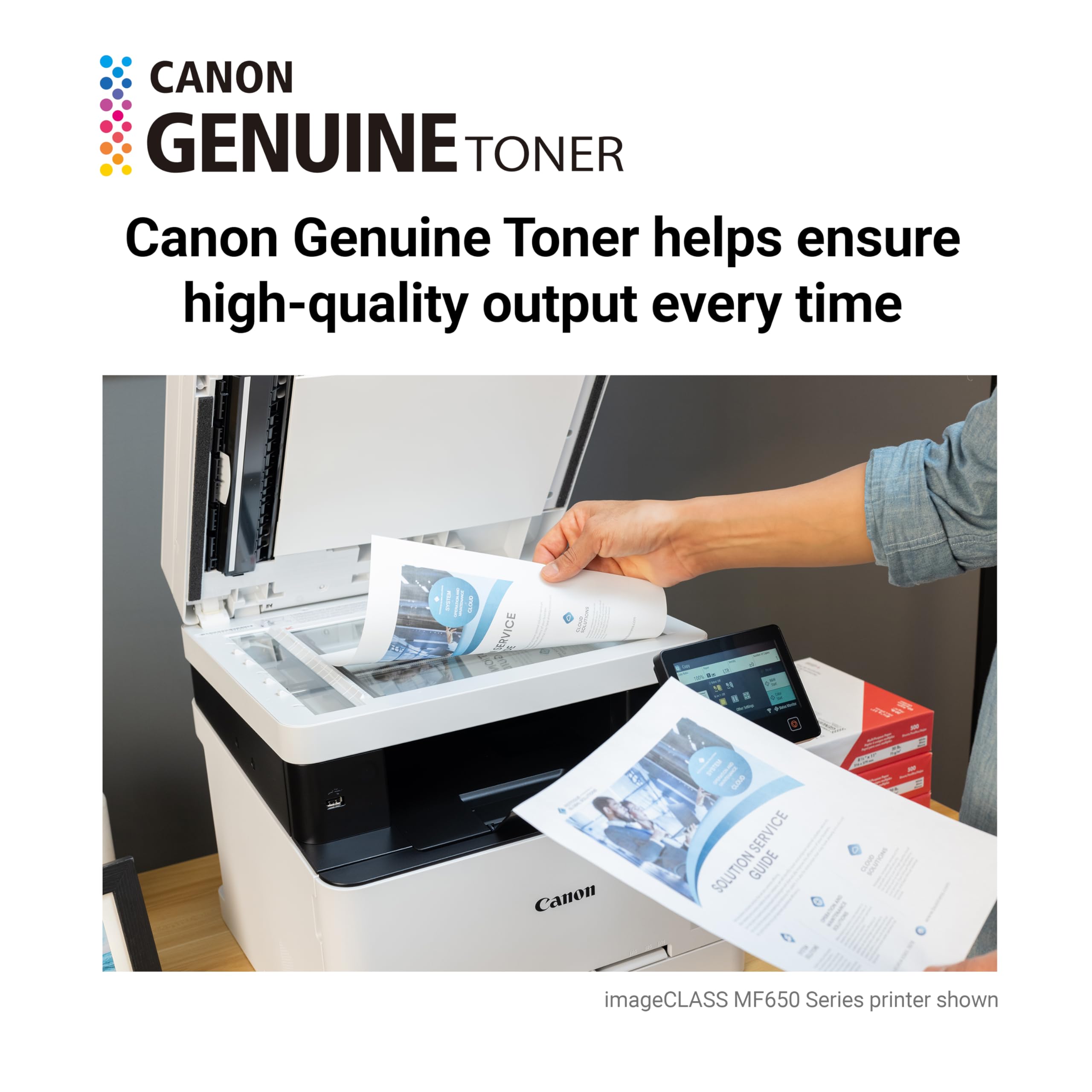 Canon Genuine Toner, Cartridge 054 Black (3024C001) 1 Pack, for Canon Color imageCLASS MF641Cdw, MF642Cdw, MF644Cdw, LBP622Cdw Laser Printers
