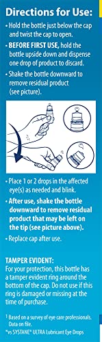 Systane Hydration Multi-Dose Preservative-Free Eye Drops Dry Eye Relief Twin Pack (2x10ml)