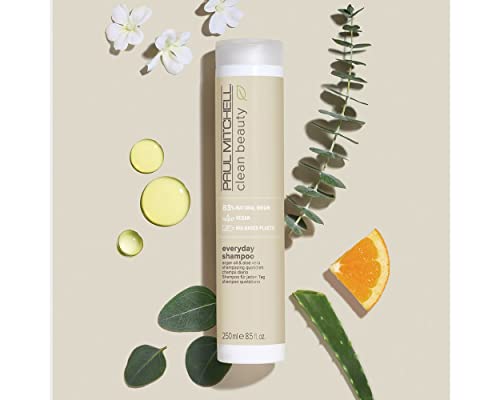 Paul Mitchell Clean Beauty Everyday Shampoo, Boosts Shine, Adds Body, For All Hair Types, 33.8 fl. oz.