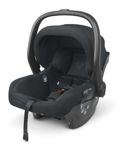 Vista V2 Stroller - Gwen (Green Melange/Carbon/Saddle Leather) + MESA V2 Infant Car Seat - Jake (Charcoal)
