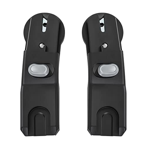 Elittle Baby Car Seat Adapters Compatible with Multiple Models of Car Seats for Maxi-COSI,Nuna,Cybex,Besafe, The Bottom Must be Attached to The Elittle Emu Stroller